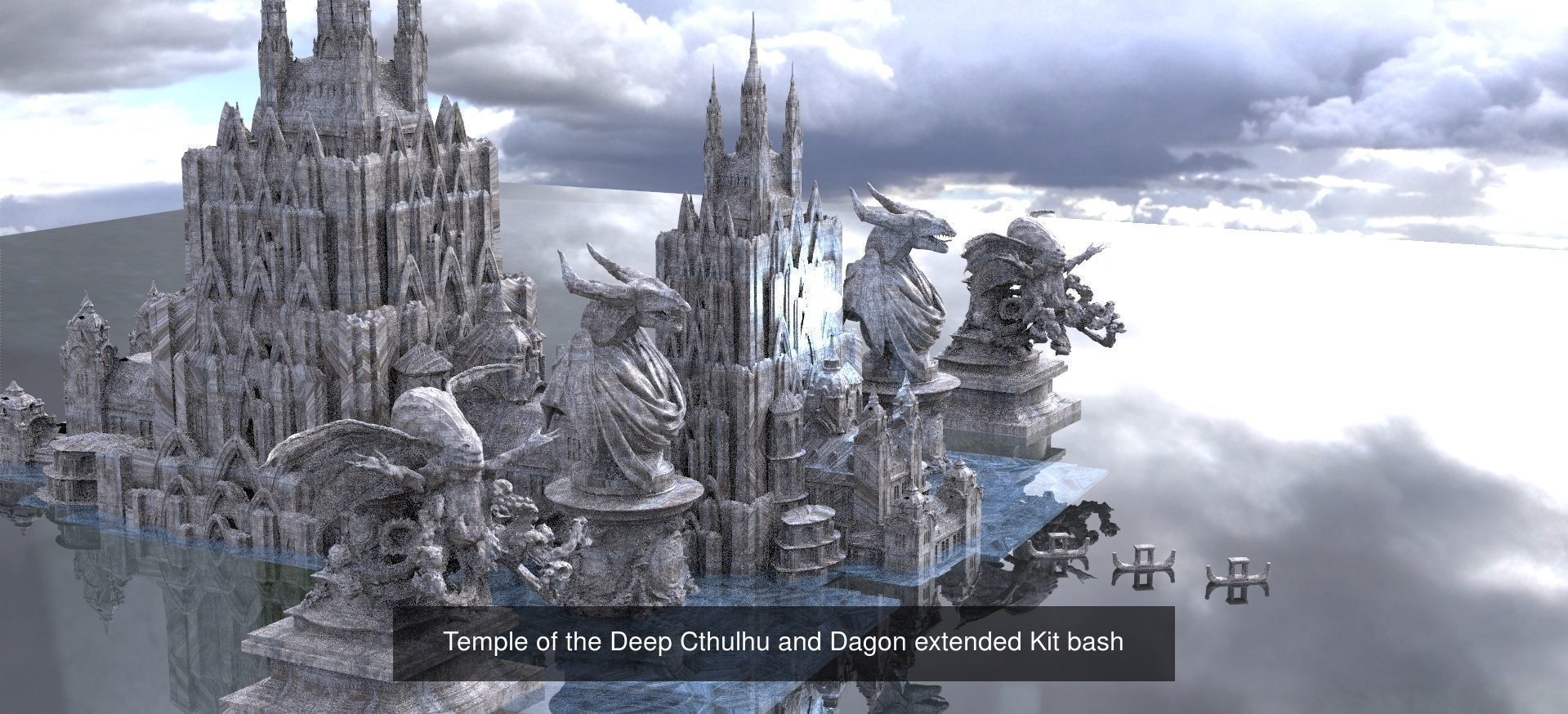 Halloween Horror Architecture Collection 1 | CGTrader