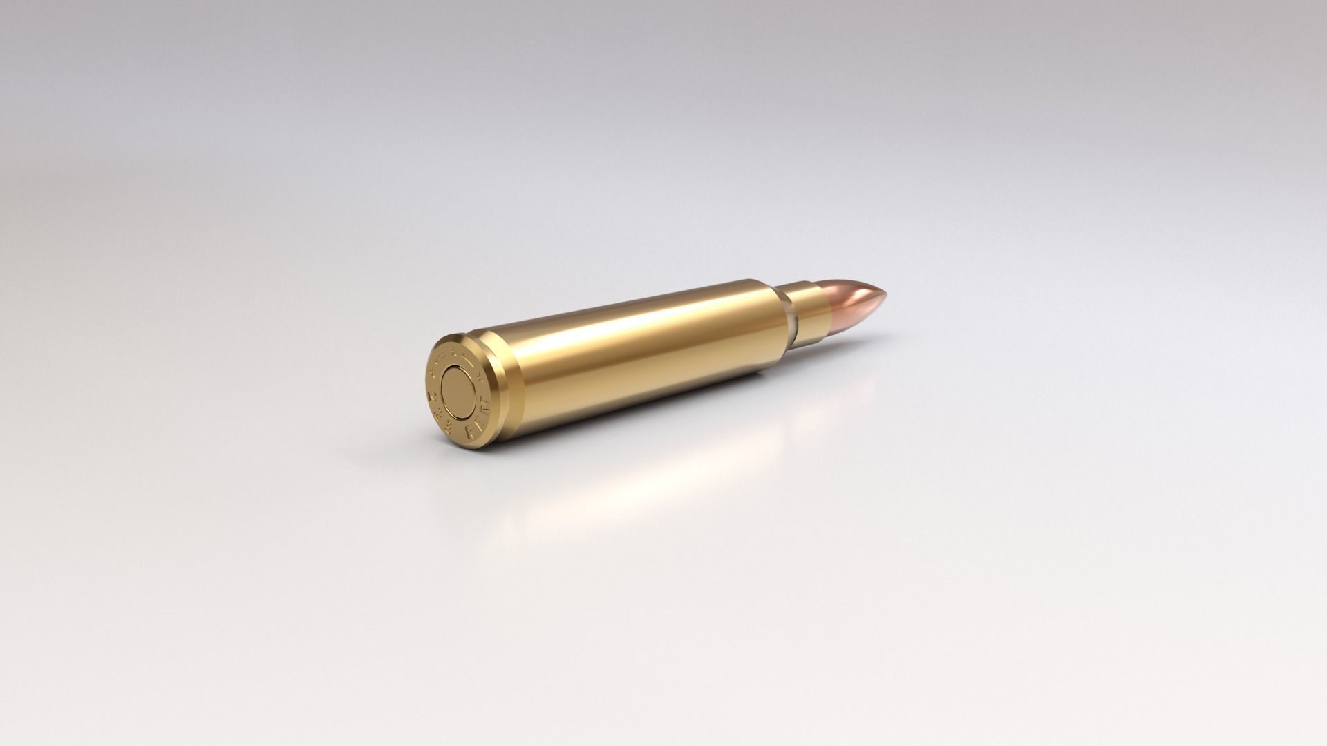 223 cartridge 3D model | CGTrader