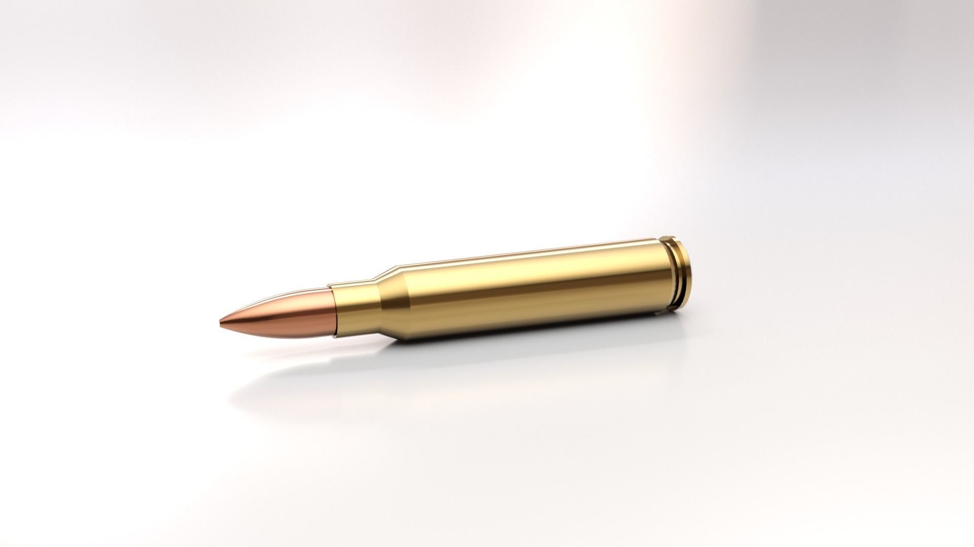223 cartridge 3D model | CGTrader