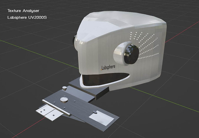 3D model Texture analyser for lab Labsphere UV2000S scientific VR / AR ...