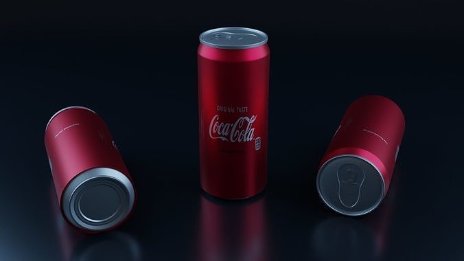 3D model cans 3d model - blender VR / AR / low-poly | CGTrader