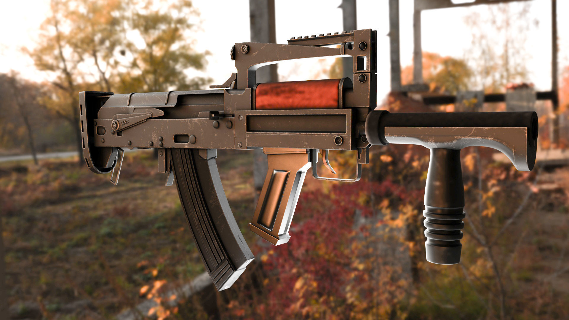 Groza 3D Model ak - rifle 3D model | CGTrader