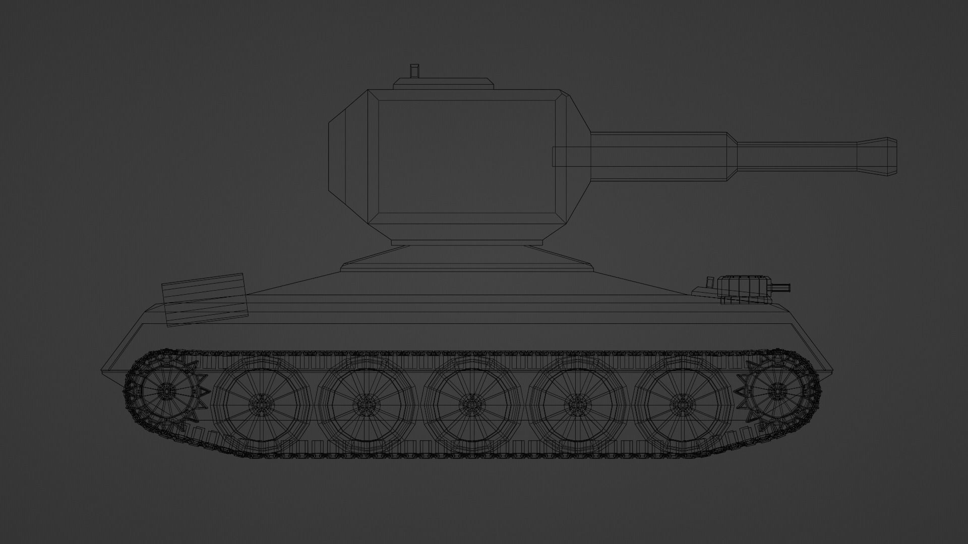 Low Poly Tank 3D model | CGTrader