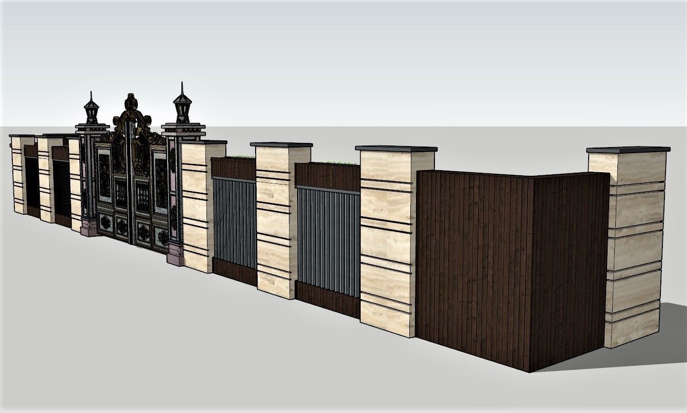 Main Gate 3D model | CGTrader