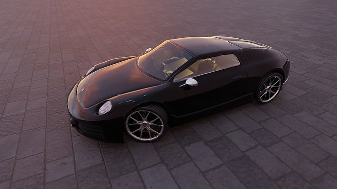 Porsche Le Mans Living Legend and Panamera mashup 3D model | CGTrader