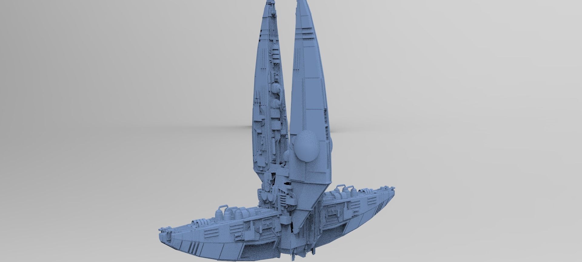Wraith Interceptor ship 4 3D model | CGTrader