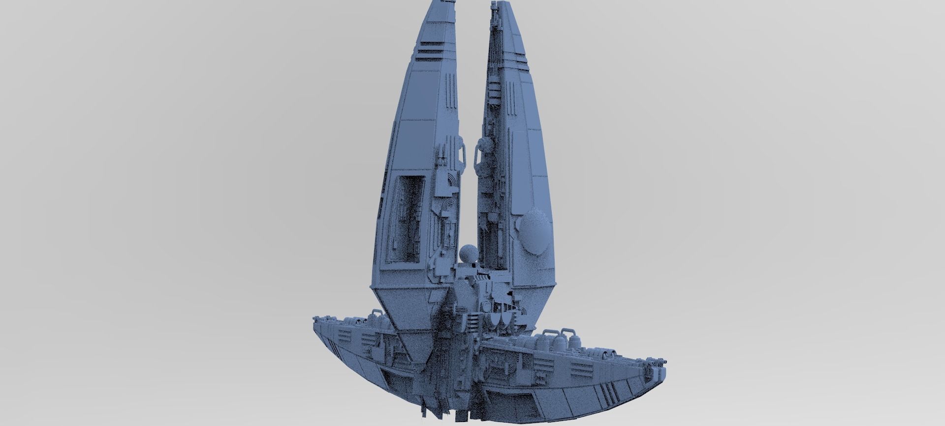 Wraith Interceptor architecture 5 3D model | CGTrader