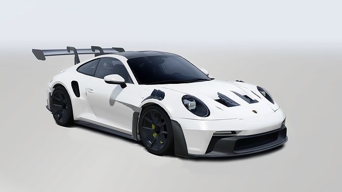 Porsche 911 GT3 RS 2023 3D model | CGTrader