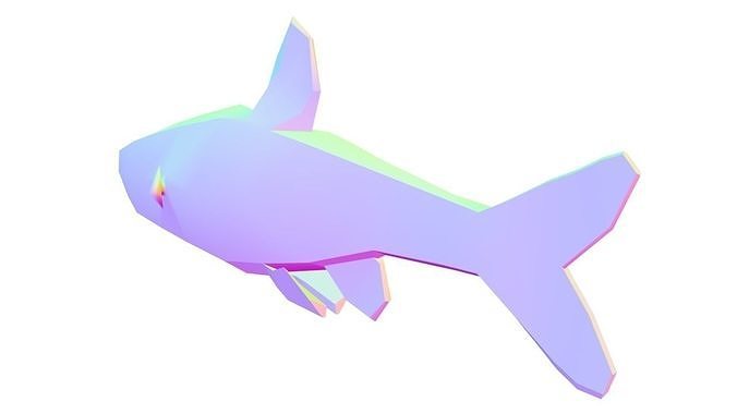 3D model small fish 3d model VR / AR / low-poly | CGTrader