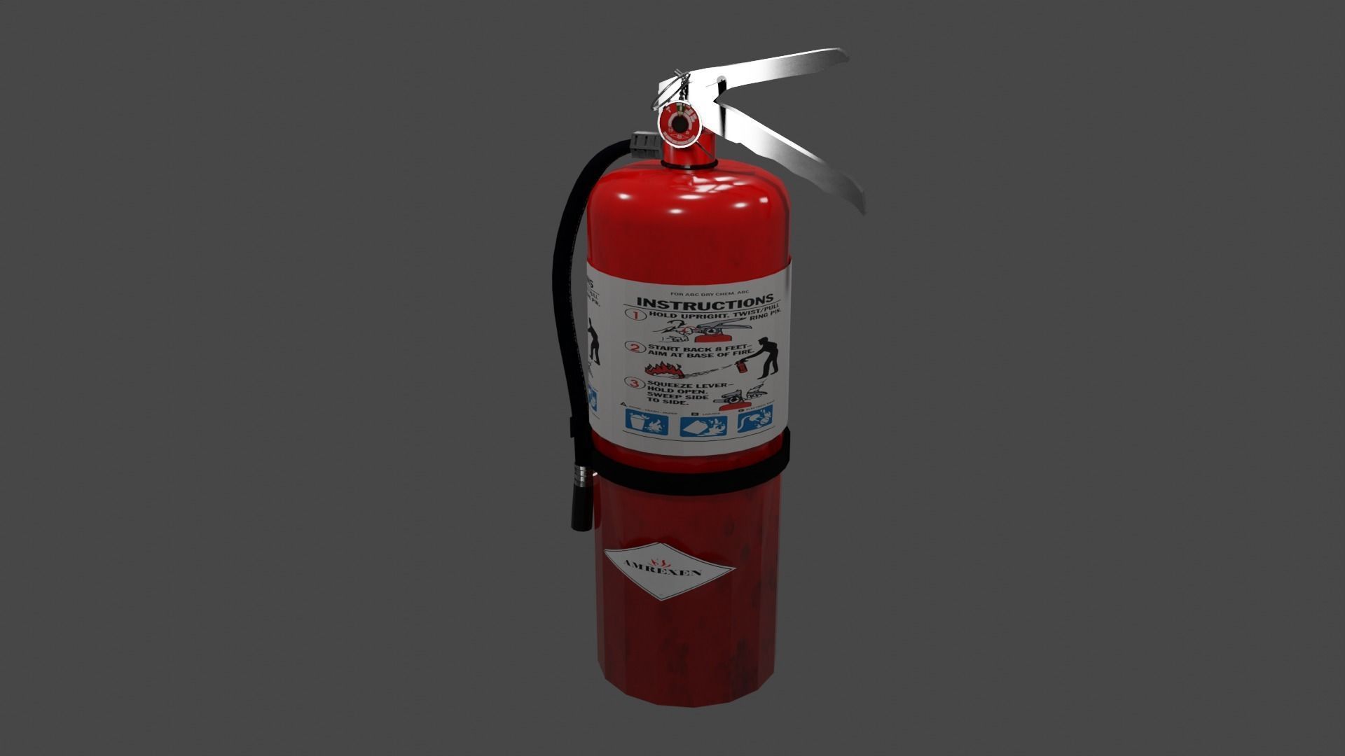 3D model Fire Extinguisher VR / AR / low-poly | CGTrader