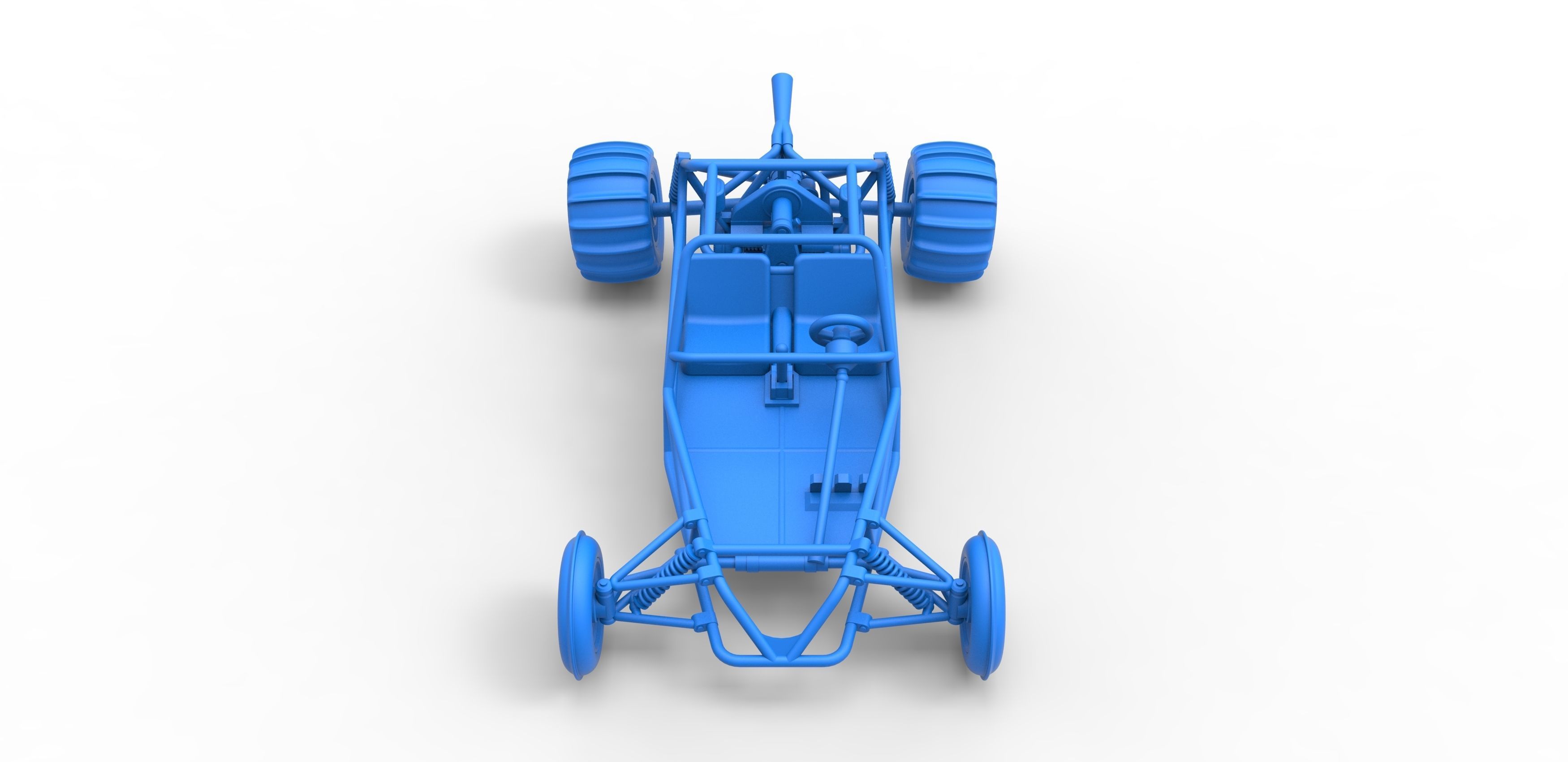 Diecast old school Sand Rail buggy Scale 1 to 25 3D model 3D printable ...