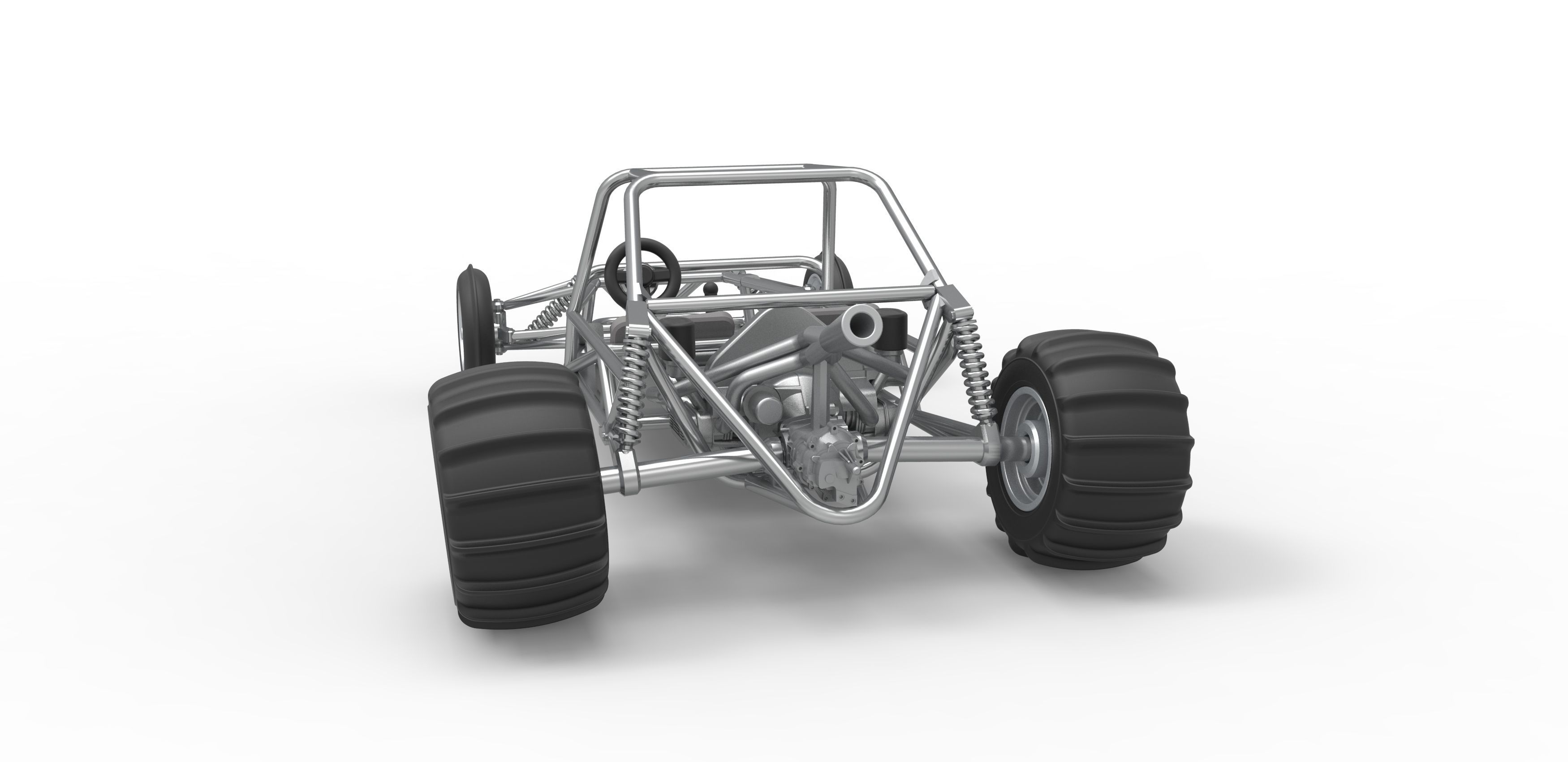 Diecast old school Sand Rail buggy Scale 1 to 25 3D model 3D printable ...