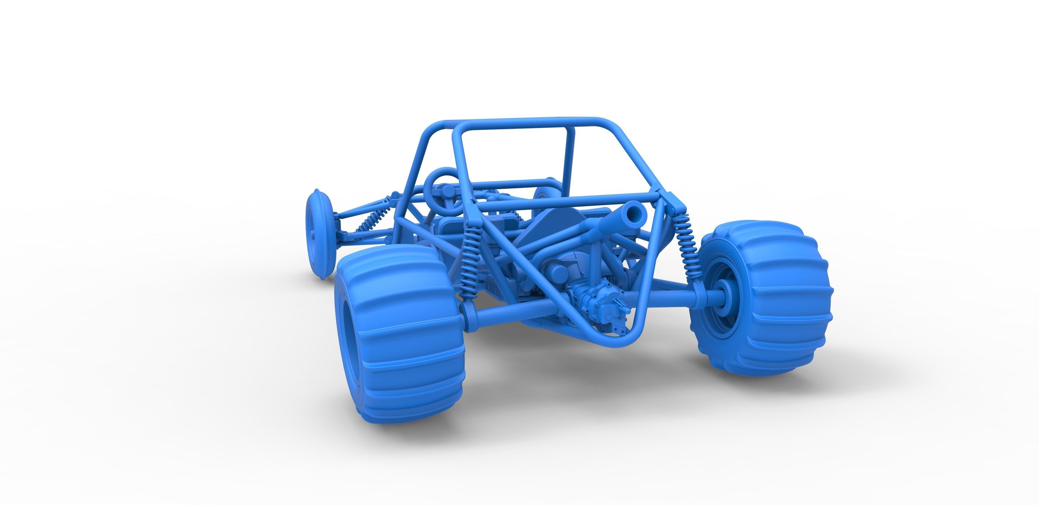 Diecast old school Sand Rail buggy Scale 1 to 25 3D model 3D printable ...