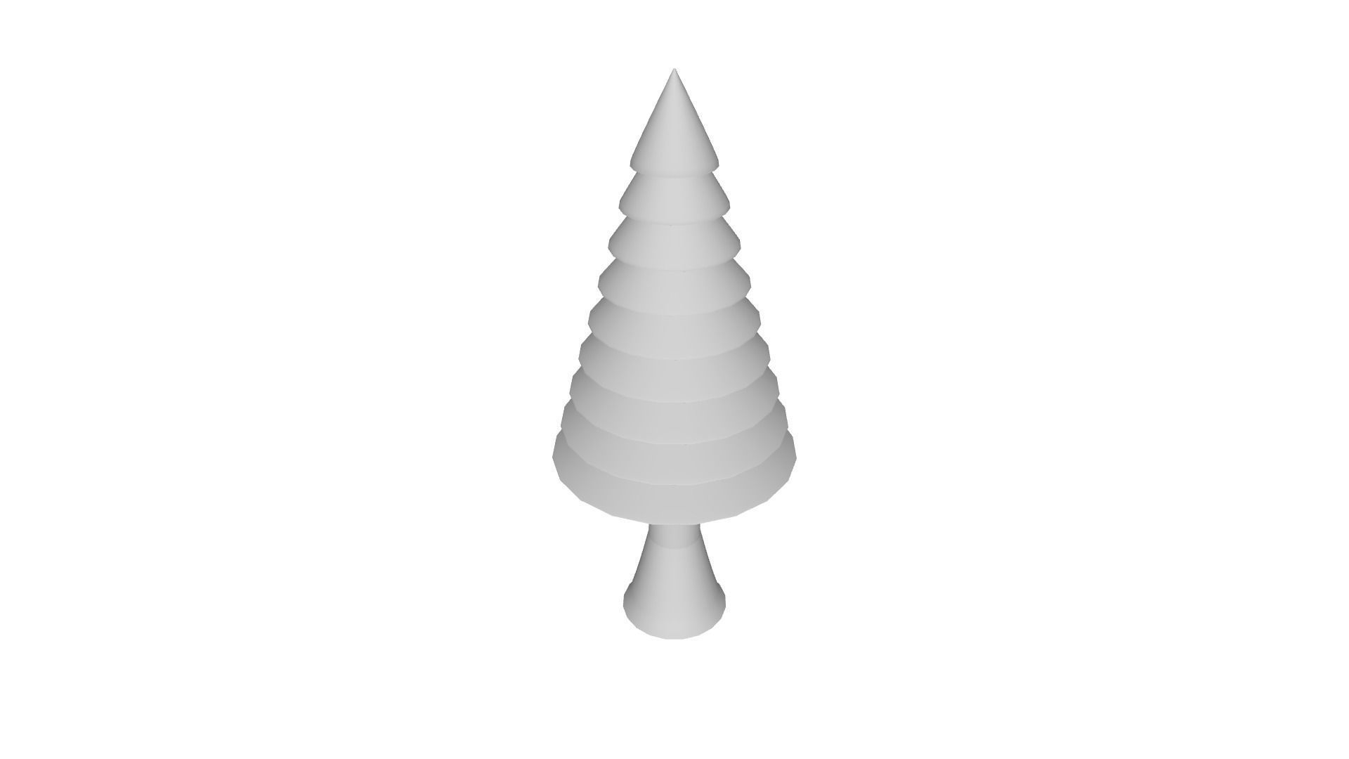 Base Model Tree 3D model | CGTrader