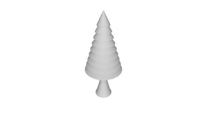 Base Model Tree 3D model | CGTrader