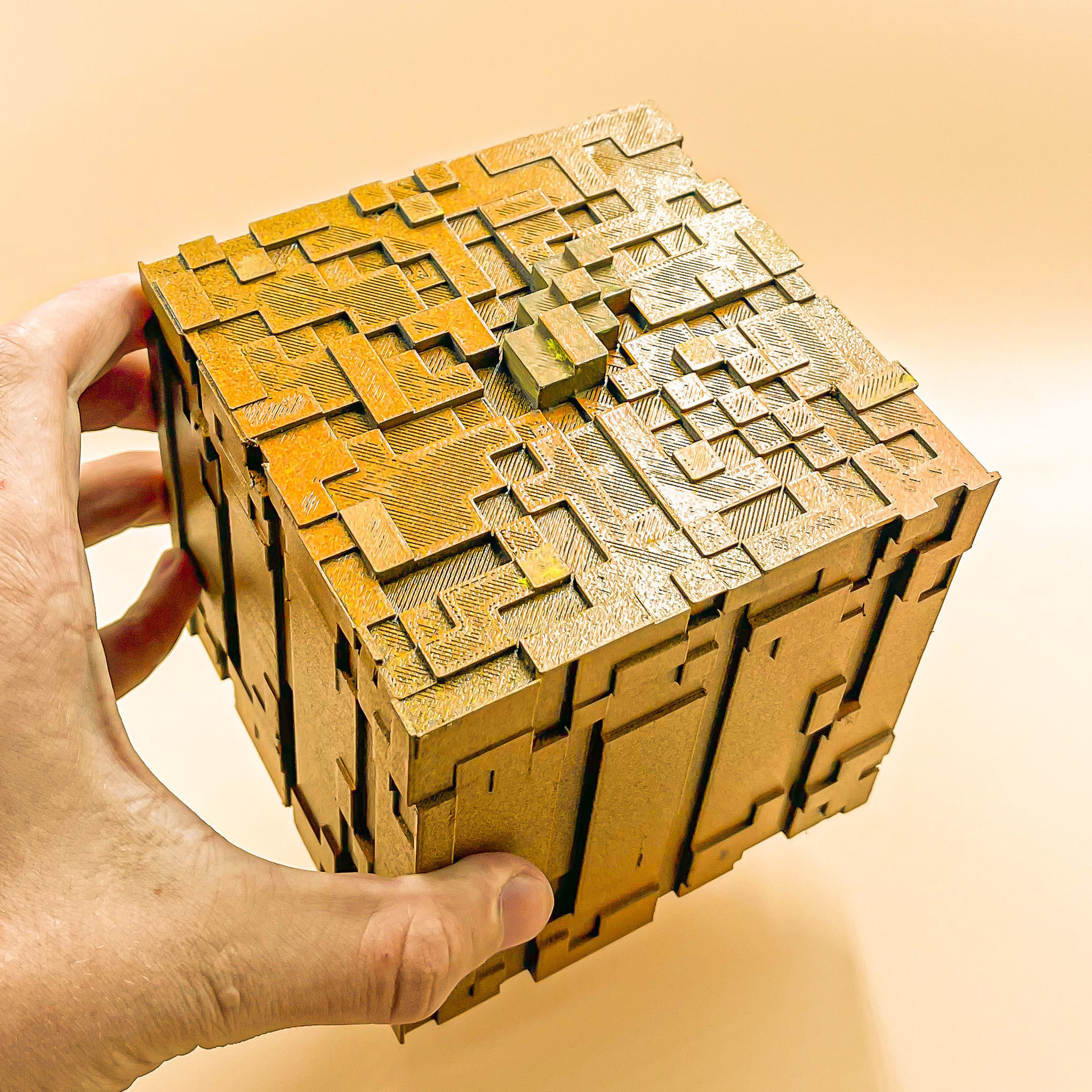 Minecraft Pumpkin Halloween 3D model 3D printable | CGTrader