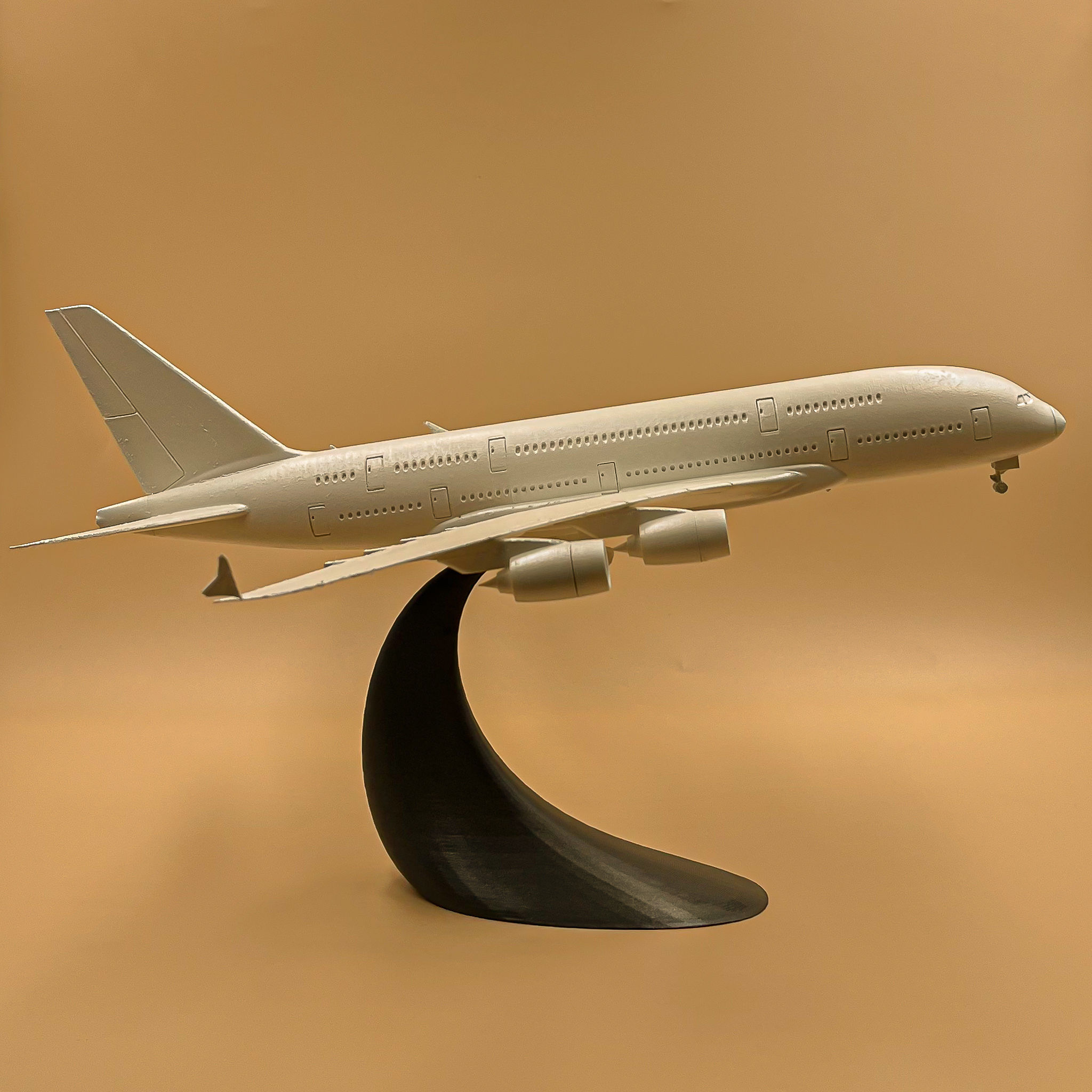 Airplane Airbus A380 Scale 1 200 3D model 3D printable | CGTrader