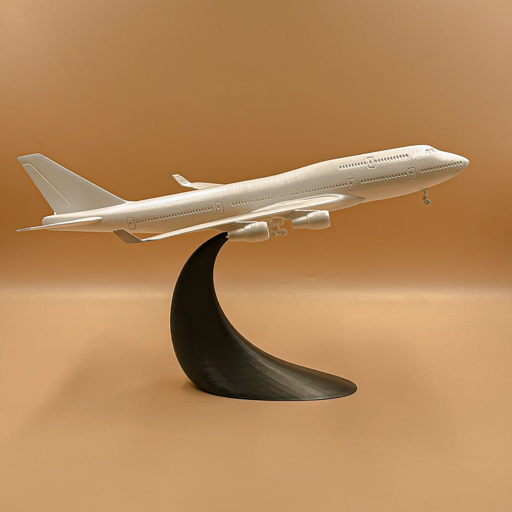Airplane Boeing 747 - 400 Scale 1 200 3D model 3D printable | CGTrader