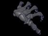 3D model Rigged Skeleton - Skeletal System - Skeleton Rig VR / AR / low ...