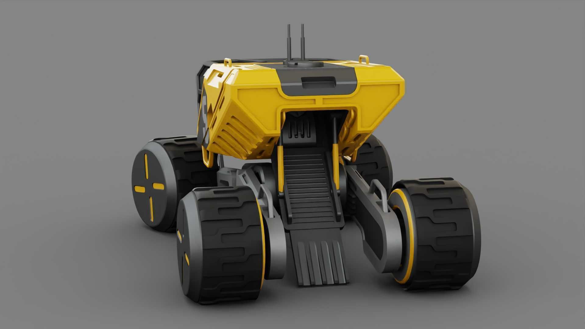 PLANET EXPLORER R20 RIGGED 3D model rigged | CGTrader