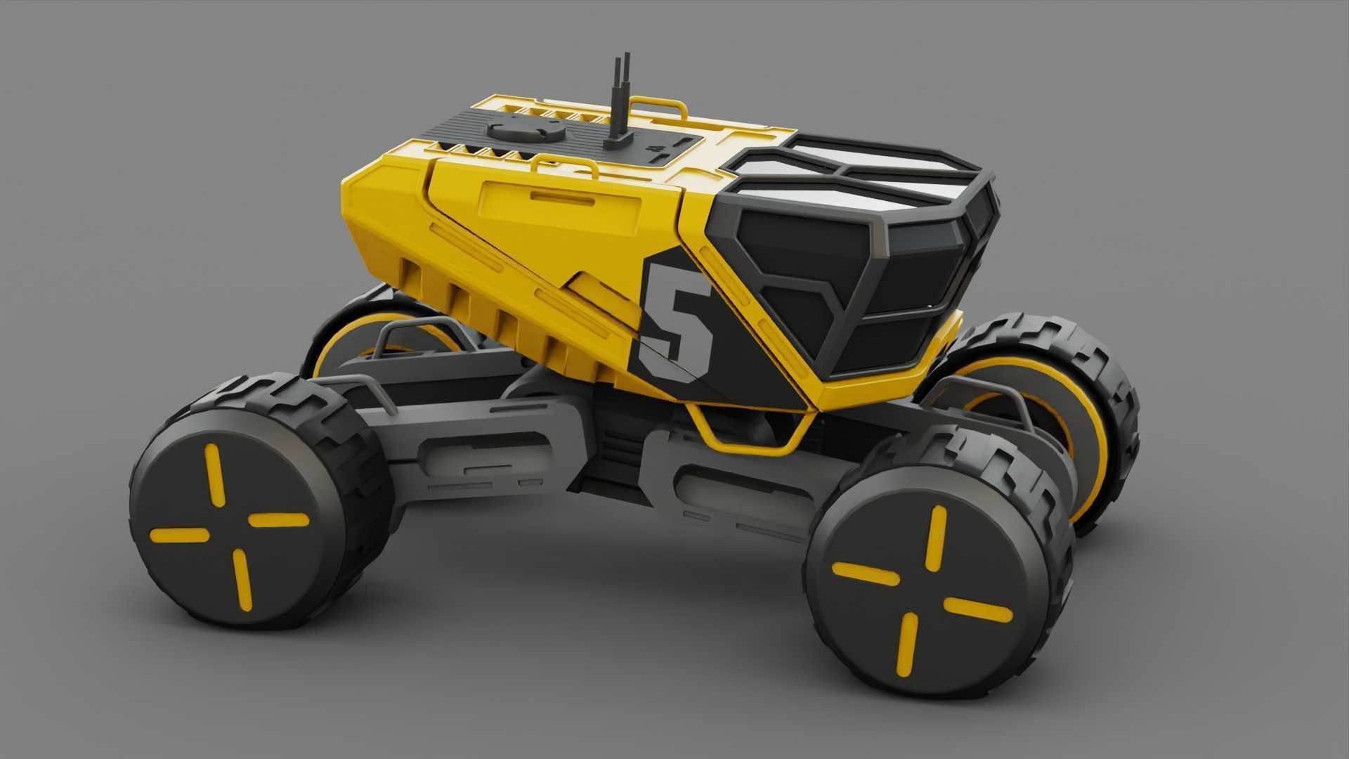 PLANET EXPLORER R20 RIGGED 3D model rigged | CGTrader