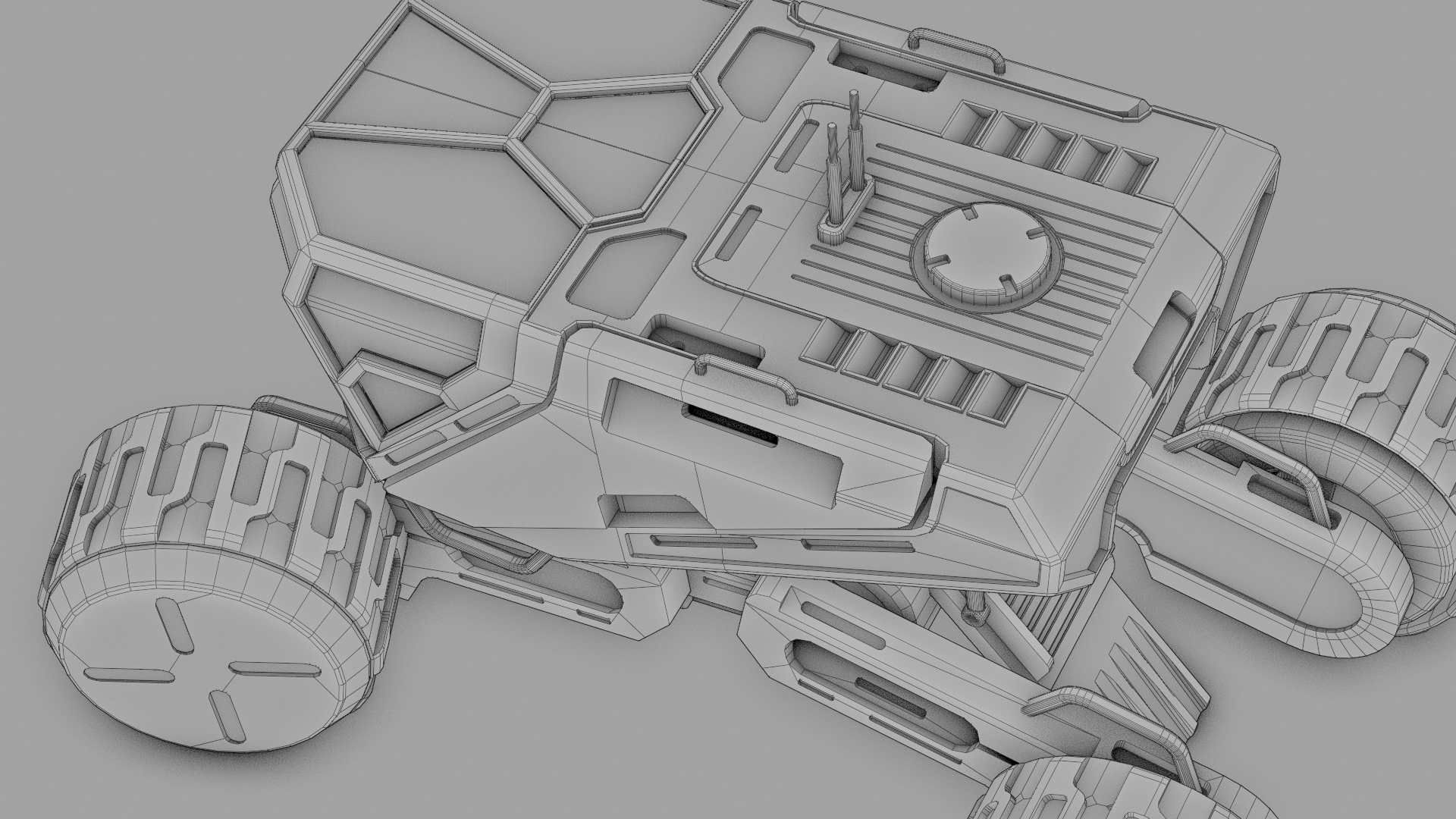 PLANET EXPLORER R20 RIGGED 3D model rigged | CGTrader