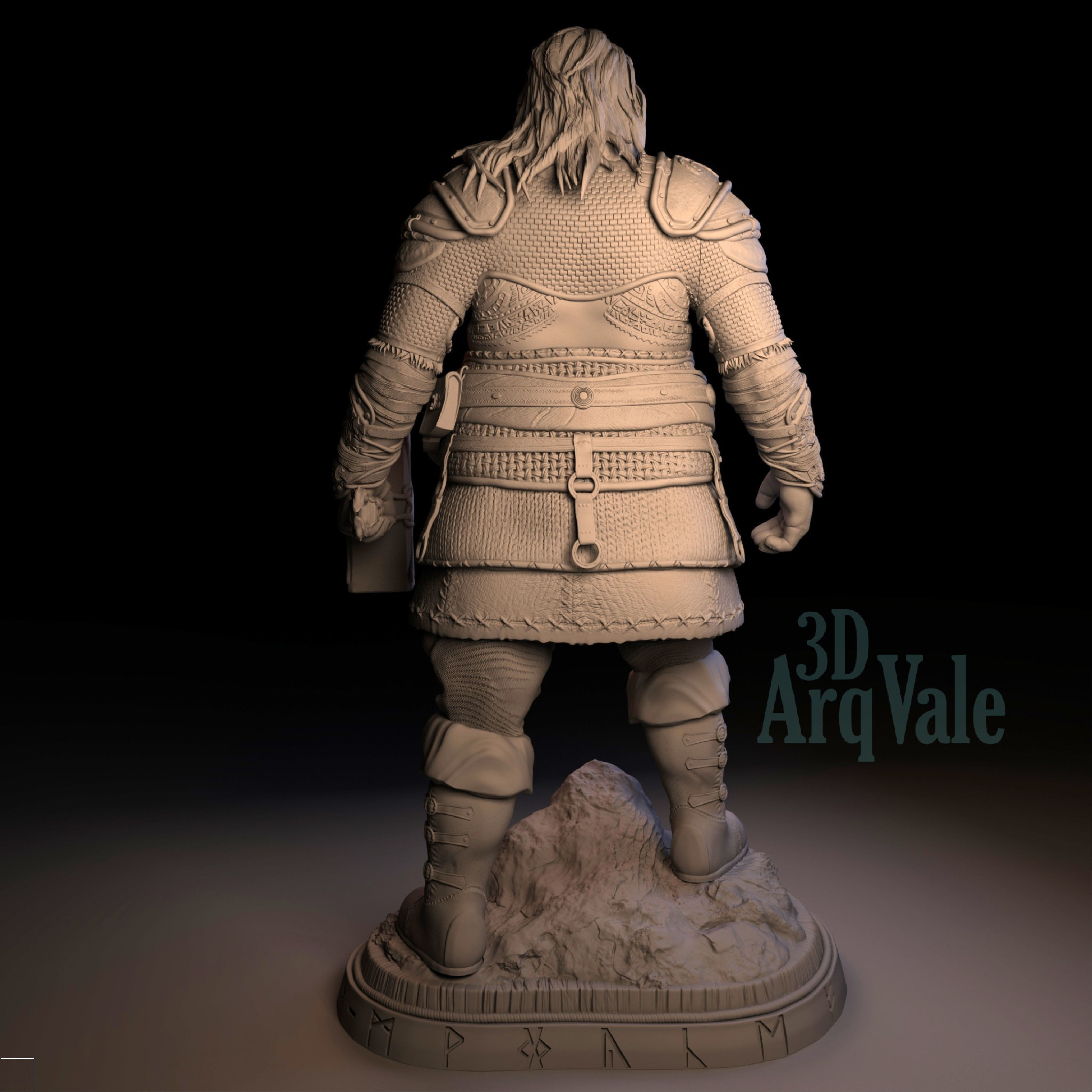 Thor - God of War Ragnarok 3D model 3D printable | CGTrader