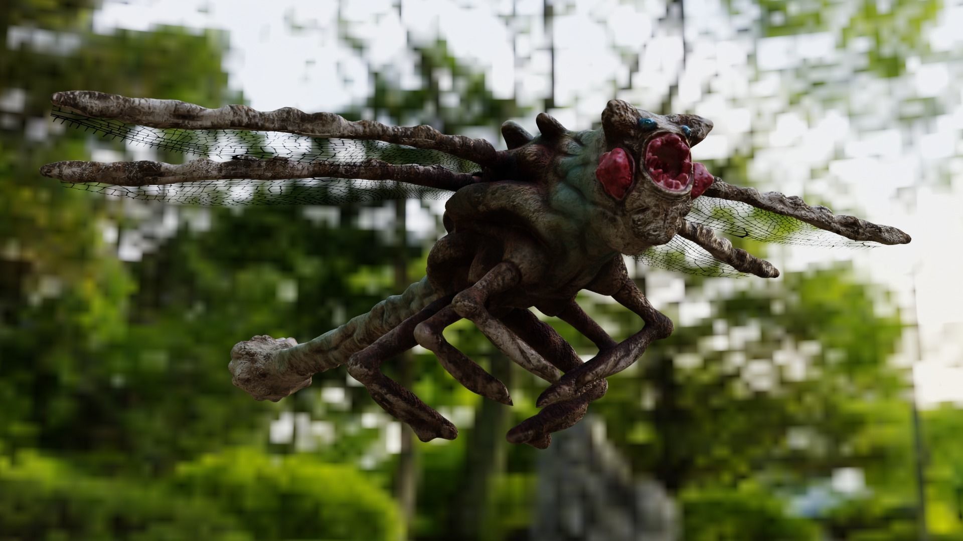 3D model Alien Bug Game Ready UE5 VR / AR / low-poly | CGTrader