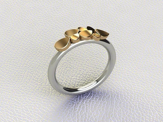 Simple Ring 3D model 3D printable | CGTrader