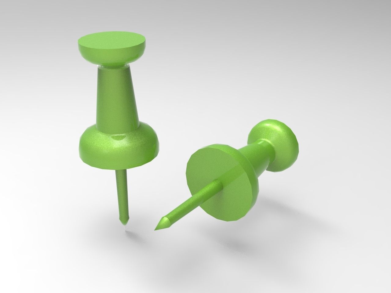 3D model Push pin 3D model VR / AR / low-poly | CGTrader