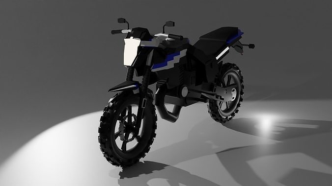 3D model motorcycle streetbike VR / AR / low-poly | CGTrader