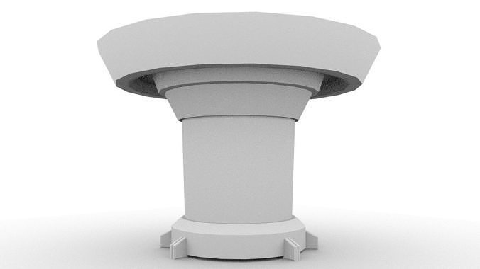 sci-fi test tube 3D model | CGTrader