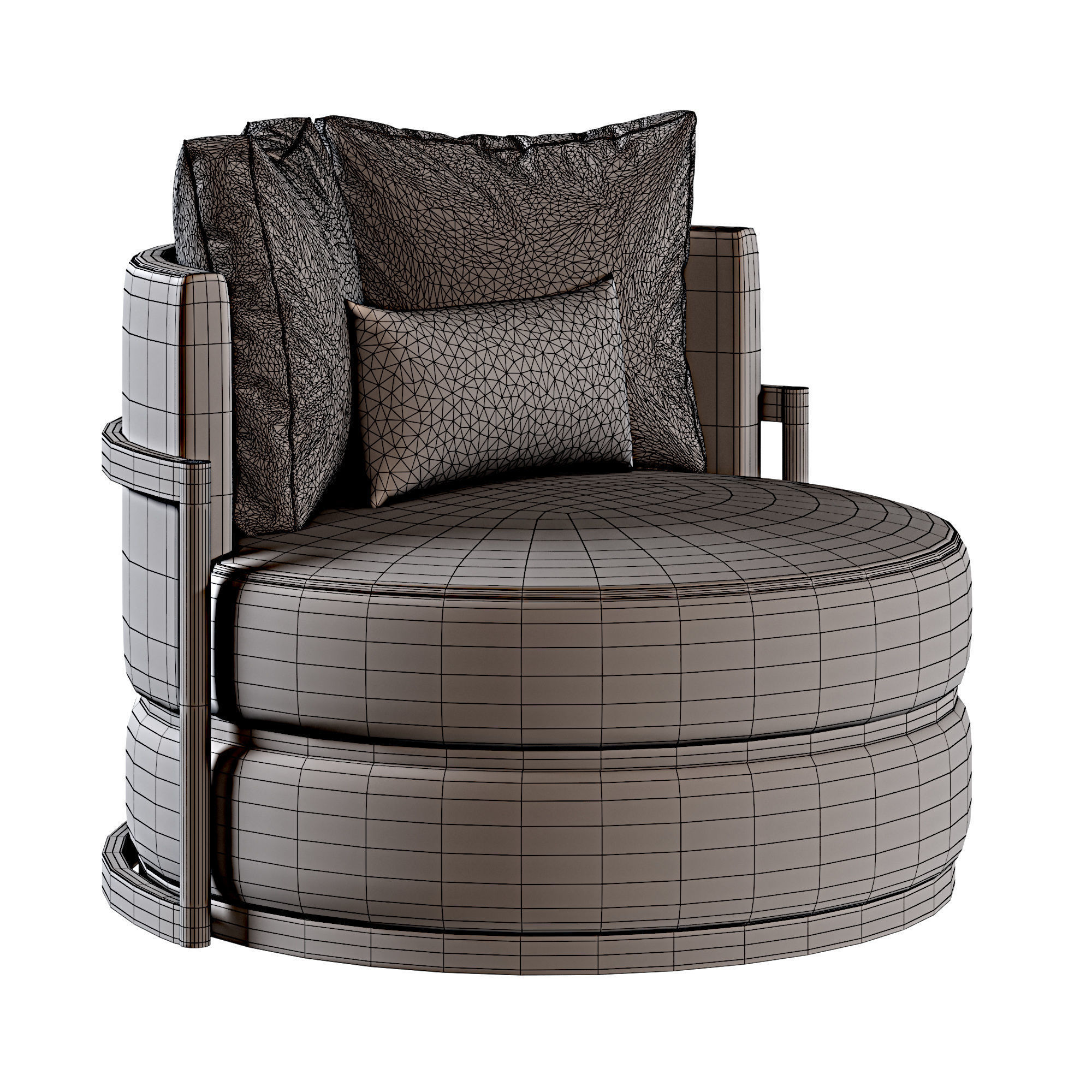 COMO Armchair by FRATO 3D model | CGTrader