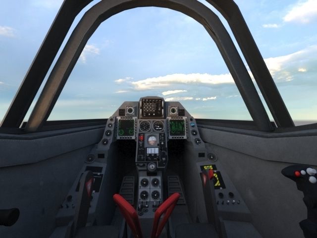 3D model F-35 Ghost Fighter jet VR / AR / low-poly | CGTrader