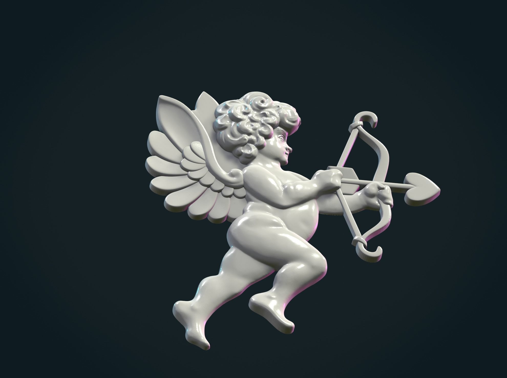Cupid Cherub 3D model 3D printable | CGTrader