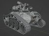 Sci-fi Tank Ripsaw 3D model rigged | CGTrader