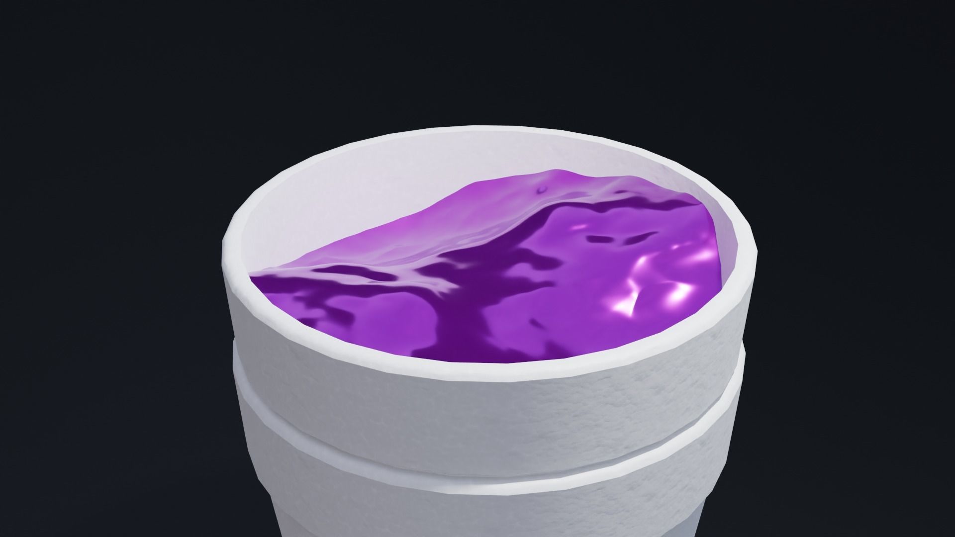 3D model Lean Double Cup with 4K Textures VR / AR / low-poly | CGTrader