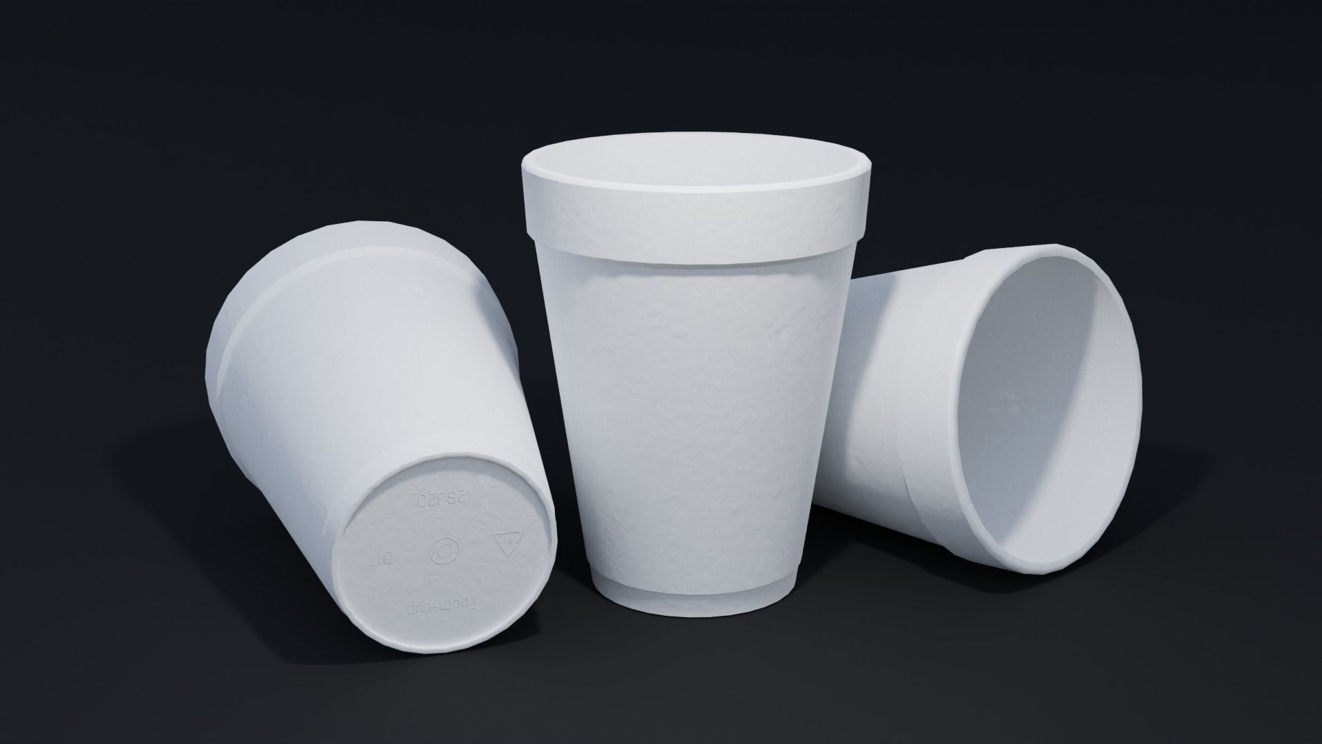 3D model Lean Double Cup with 4K Textures VR / AR / low-poly | CGTrader