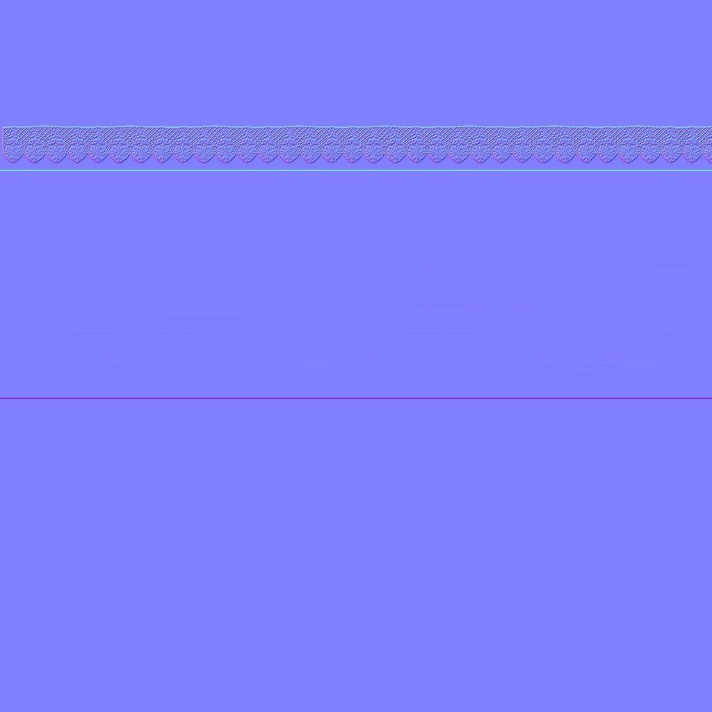 3D model Lace Trim Bralet Top VR / AR / low-poly | CGTrader