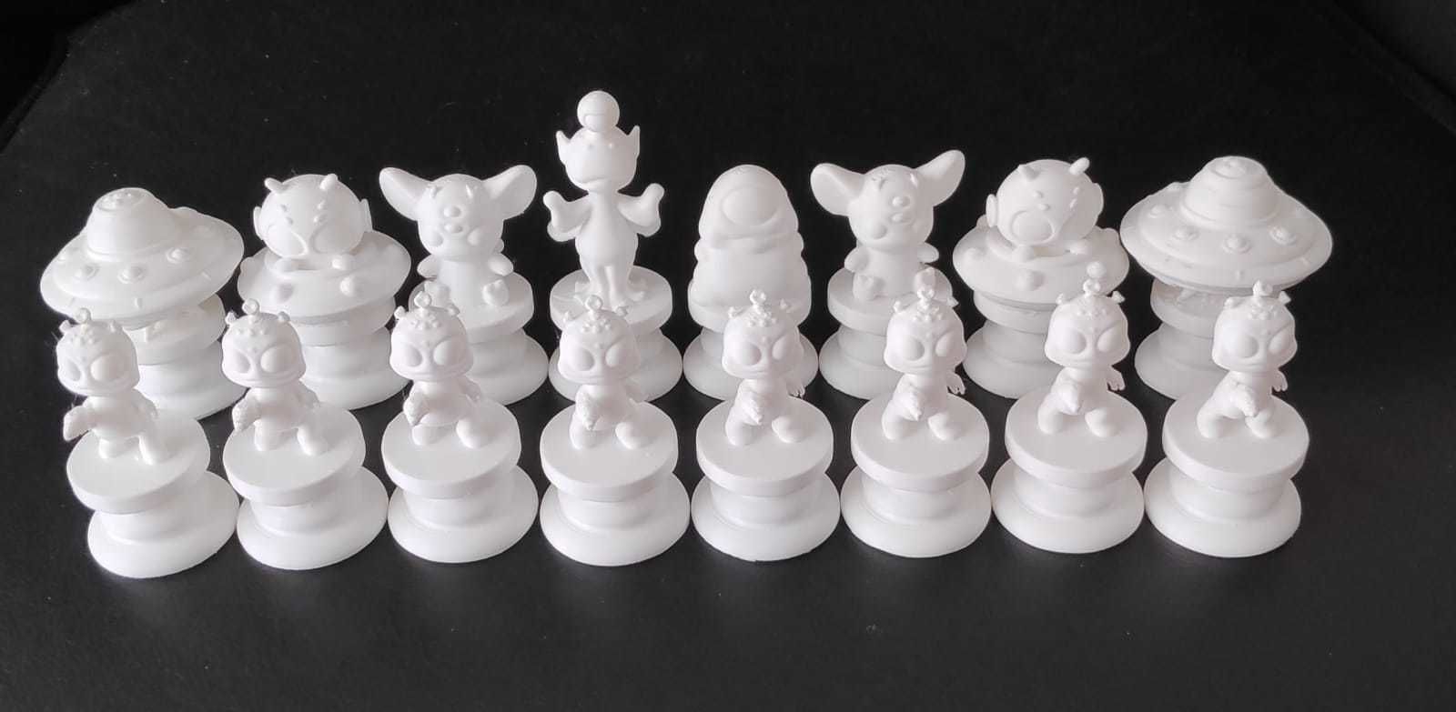 Space Chess - Side B 3D model 3D printable | CGTrader