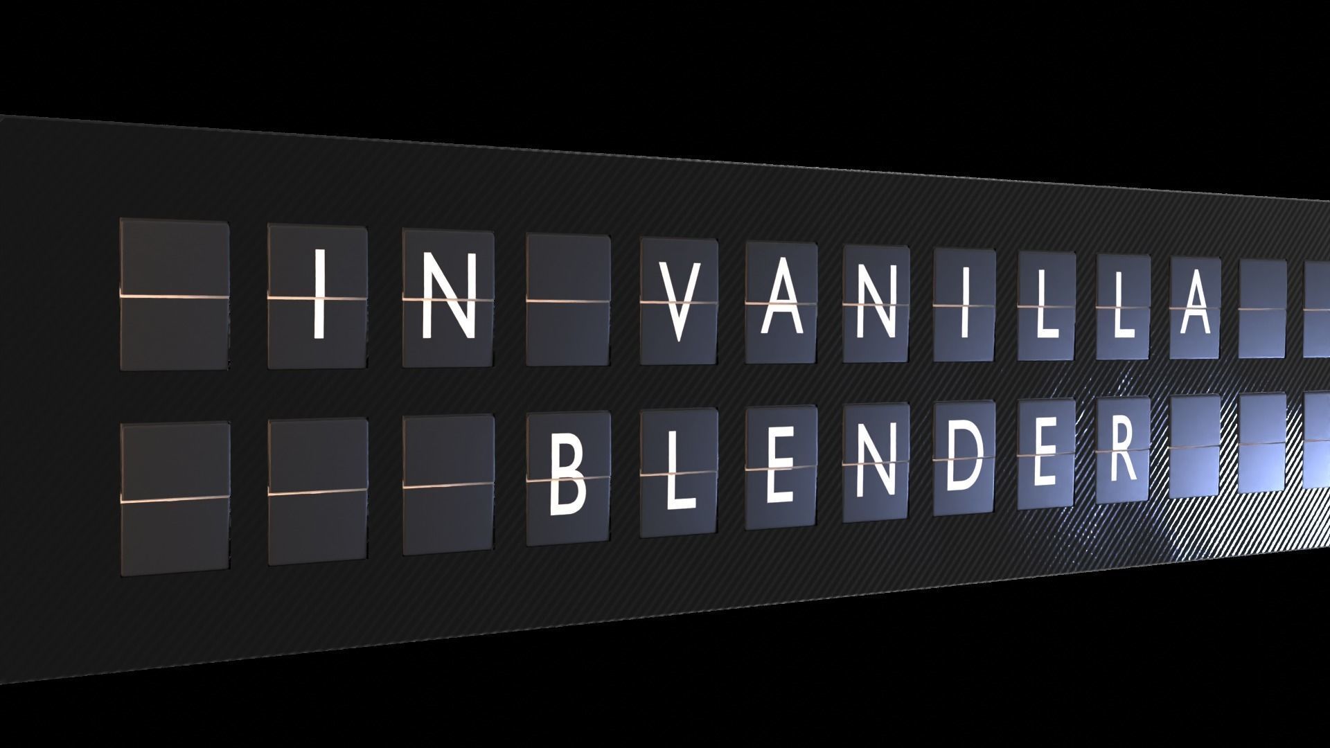 3D model Type anything on animated split-flap display VR / AR / low-poly | CGTrader