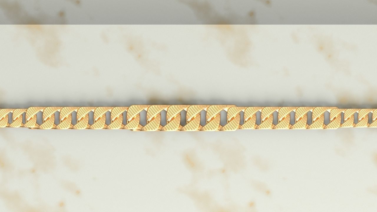 Miami Cuban Link Chain size pack 3D model 3D printable | CGTrader