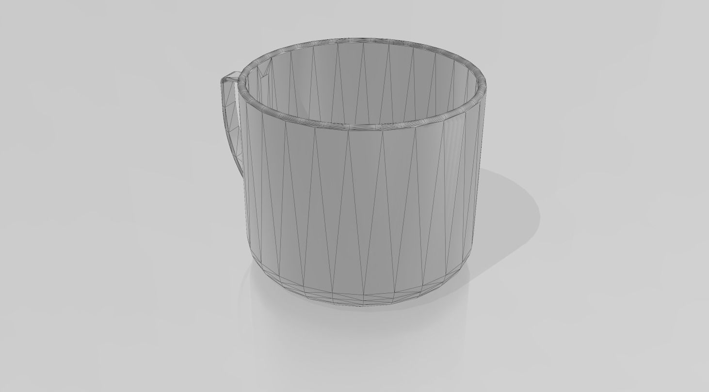 Simple cup free 3D model | CGTrader