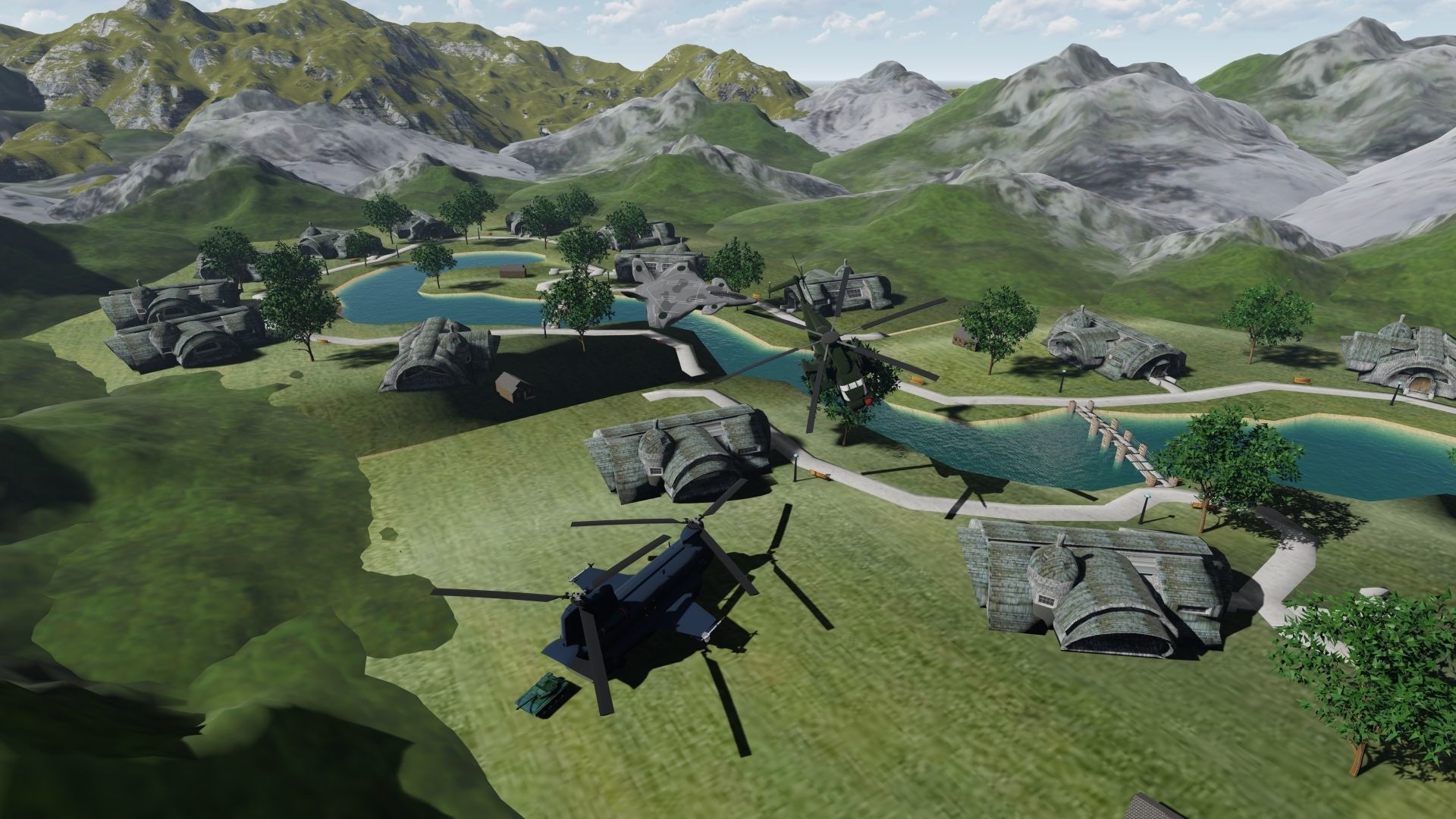 Battle Scene 3D model | CGTrader