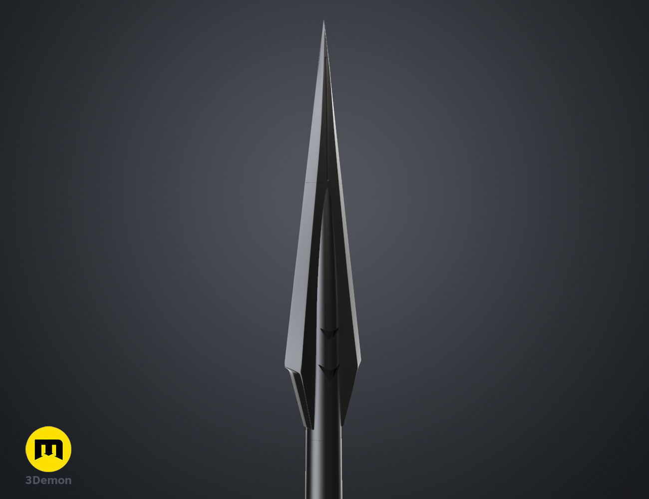 Vibranium Spear - Black Panther 3D model 3D printable | CGTrader