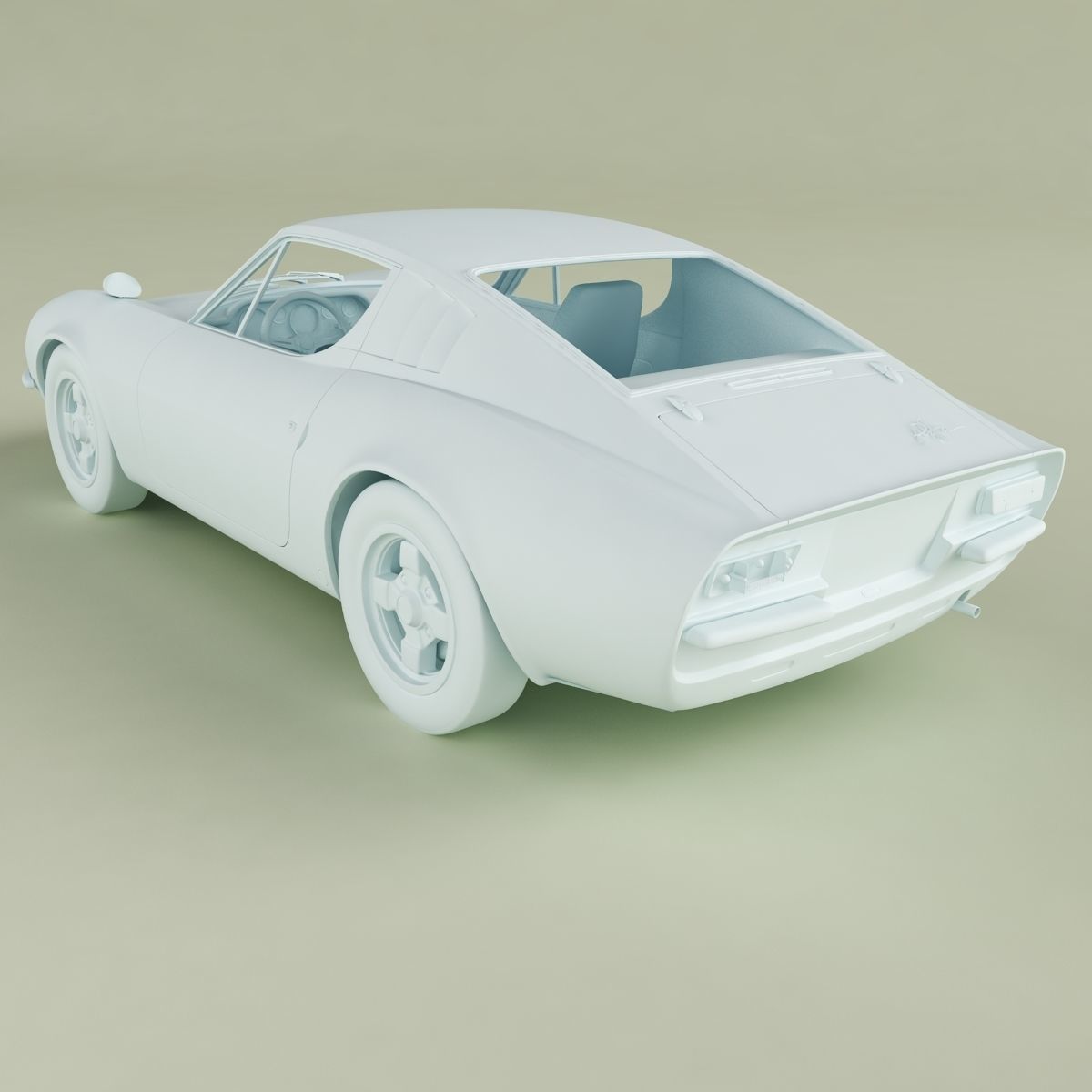 Puma GT2 Coupe 3D model | CGTrader