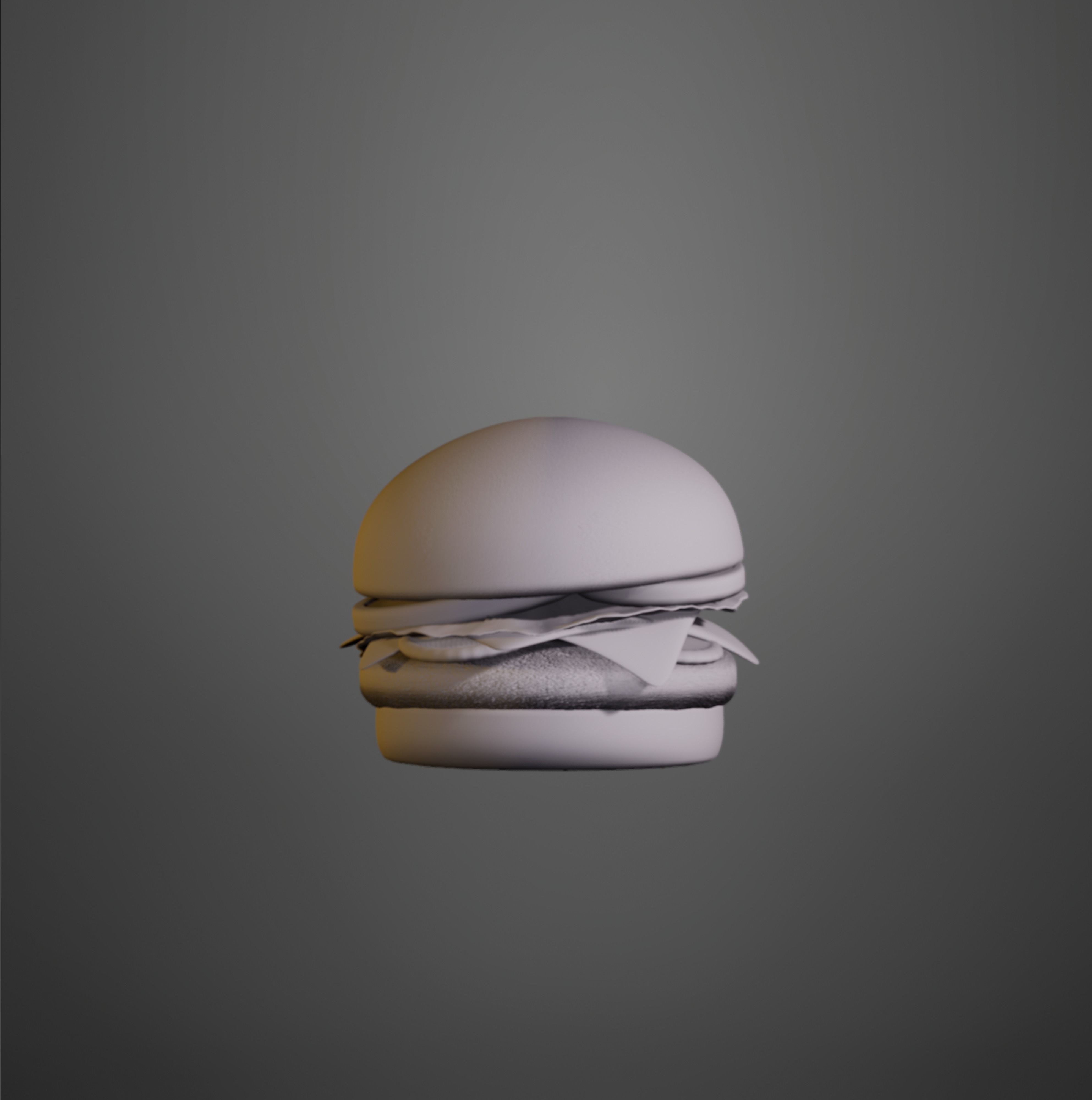 Animated Burger 3D model animated | CGTrader