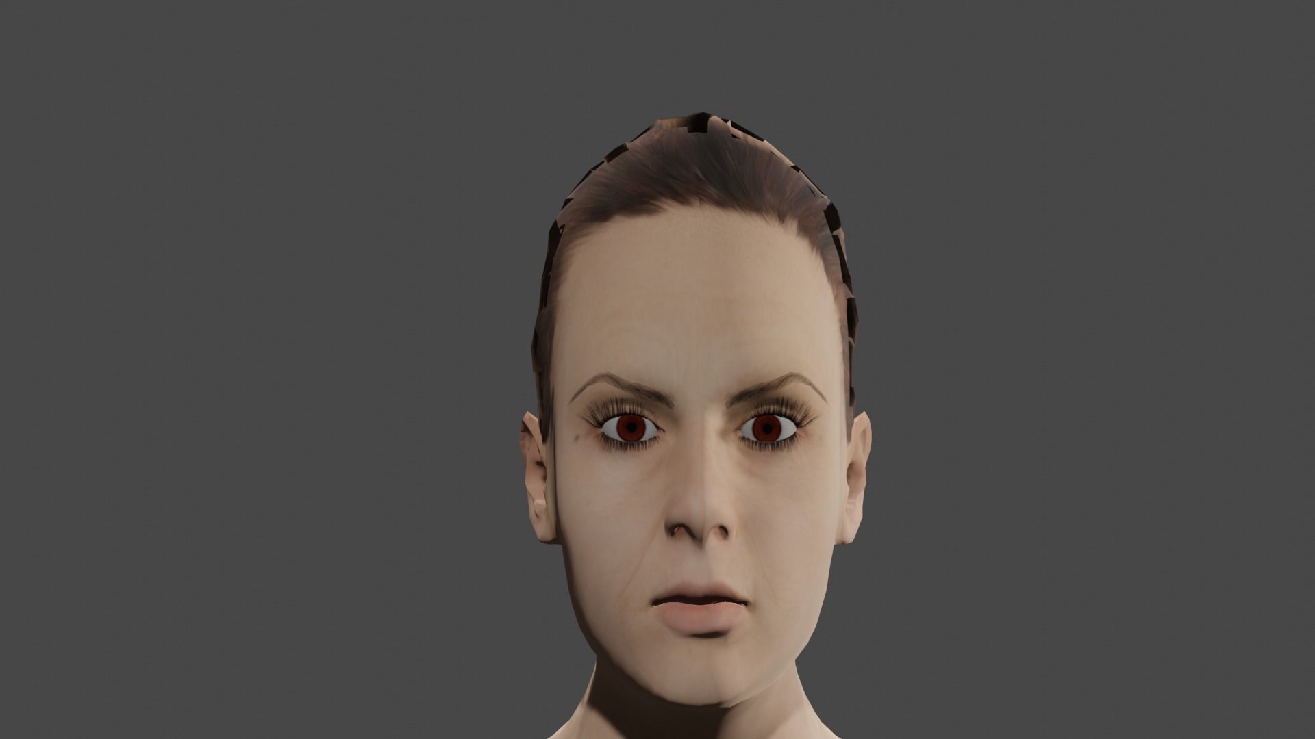 3D model female lady character game ready VR / AR / low-poly | CGTrader