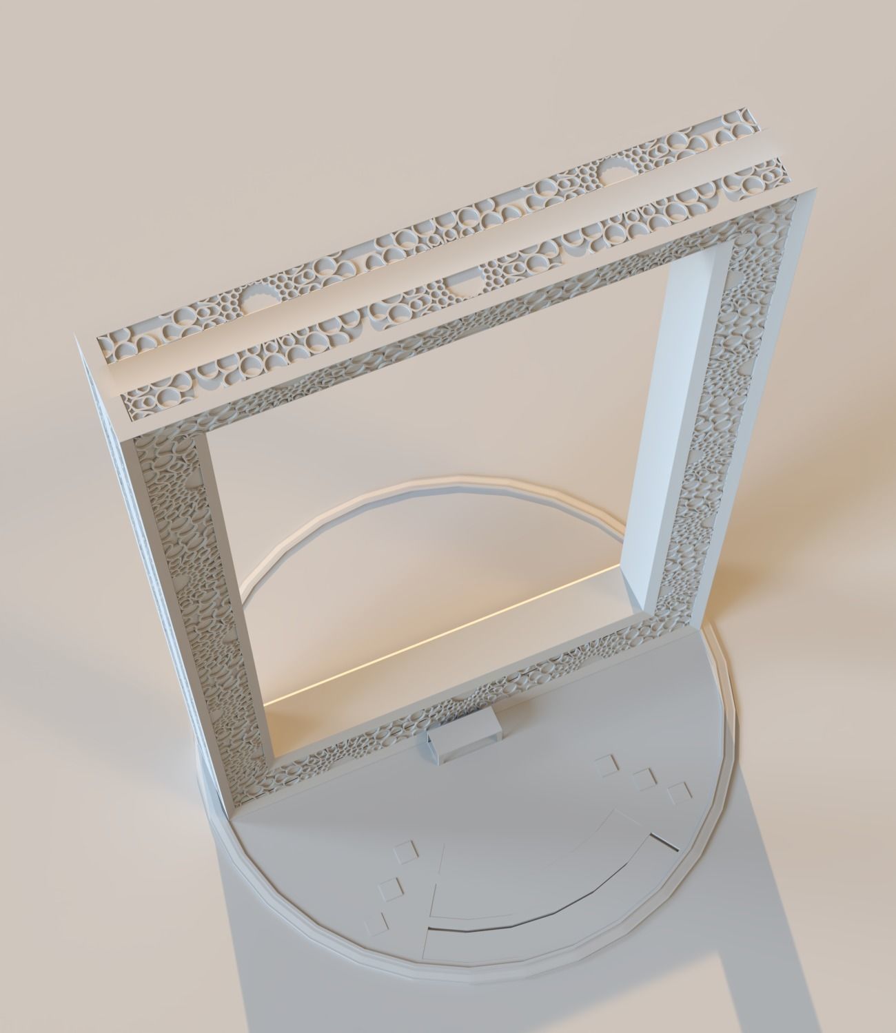 Dubai frame 3D model | CGTrader