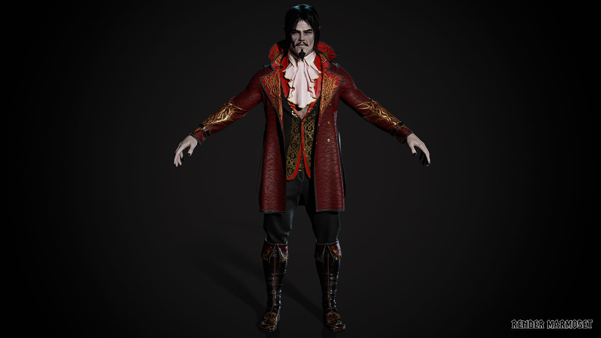 3D model Dracula VR / AR / low-poly | CGTrader